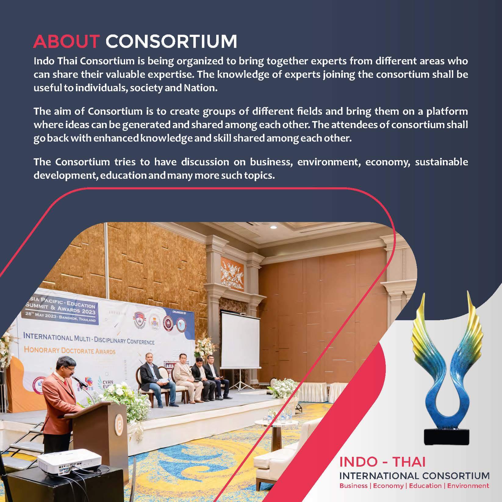 Indo Thai International Consortium -2023 - Asia Africa Development Council